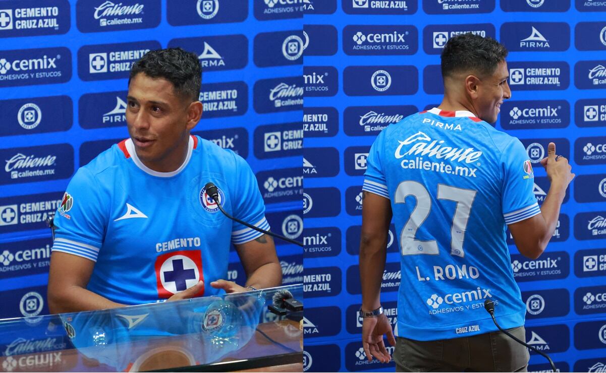 Luis Romo, en su regreso a Cruz Azul, asegura que "el objetivo es ser ...