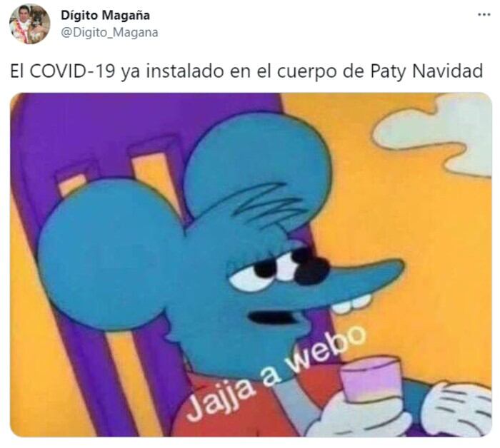Paty Navidad tiene Covid-19 y estallan los memes en las redes sociales