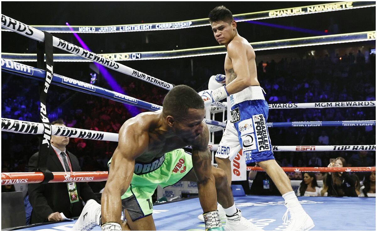 Vaquero Navarrete mantiene su título del WBO tras empate ante Robson Conceicao