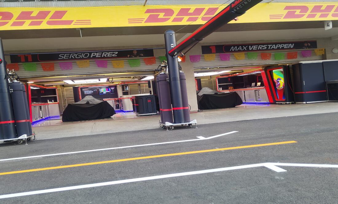 GALERÍA: Así son los boxes de los equipos de la F1 en el GP de México