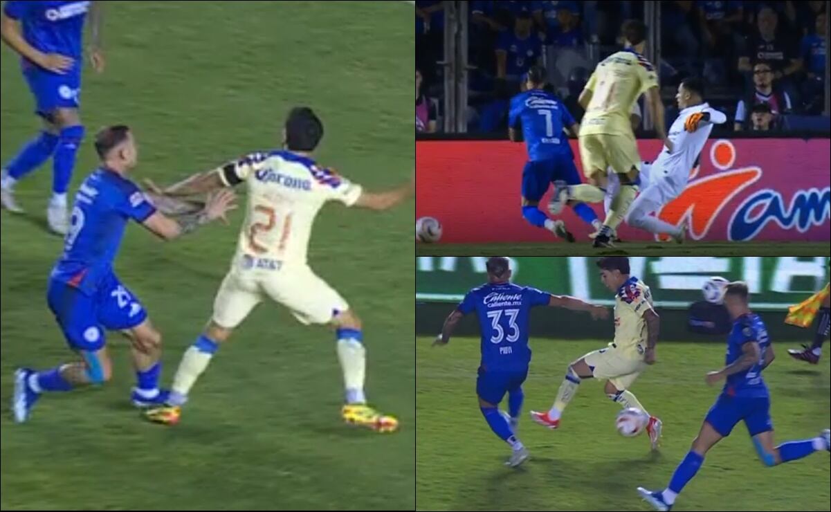 ¡Se desató la polémica! La Ida de la Final entre Cruz Azul y América ...