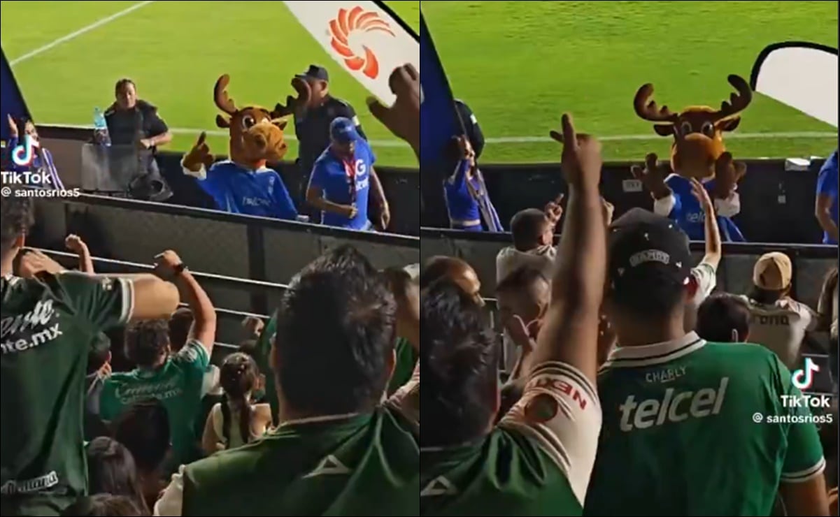 VIDEO: Aficionados de León se enganchan con una botarga que les ...