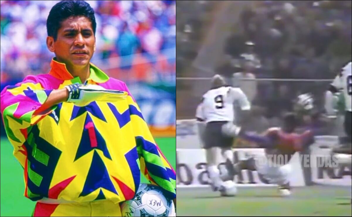 Jorge Campos: Los 'osos' del Brody en un partido amistoso ante Alemania ...