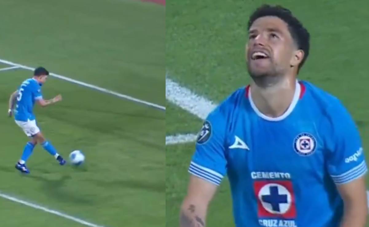 Nacho Rivero comete un completo oso en el duelo del Cruz Azul frente al ...