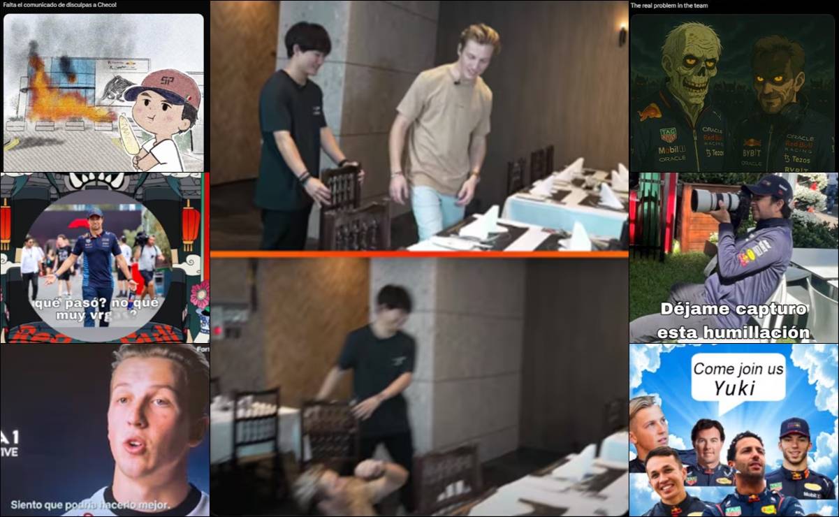 Liam Lawson reemplazado por Yuki Tsunoda en Red Bull: los mejores MEMES ...