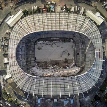 Estadio Banorte: Salen a la luz nuevas imágenes del avance de la cancha ...