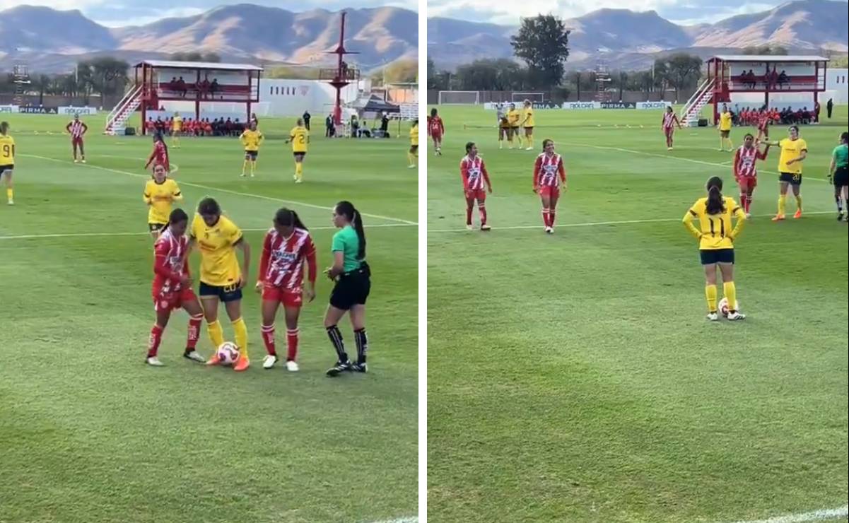 América Femenil: Nicki Hernández casi provoca pelea tras empujar a ...