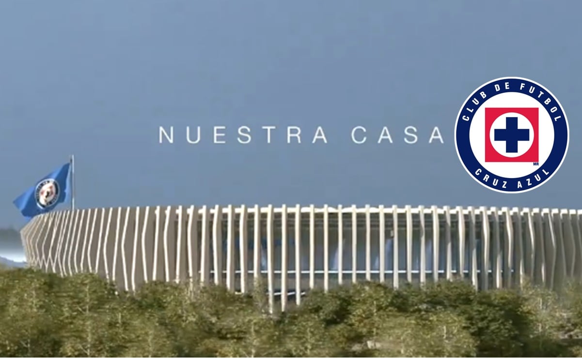 Revelan primeras imágenes oficiales del nuevo estadio de Cruz Azul