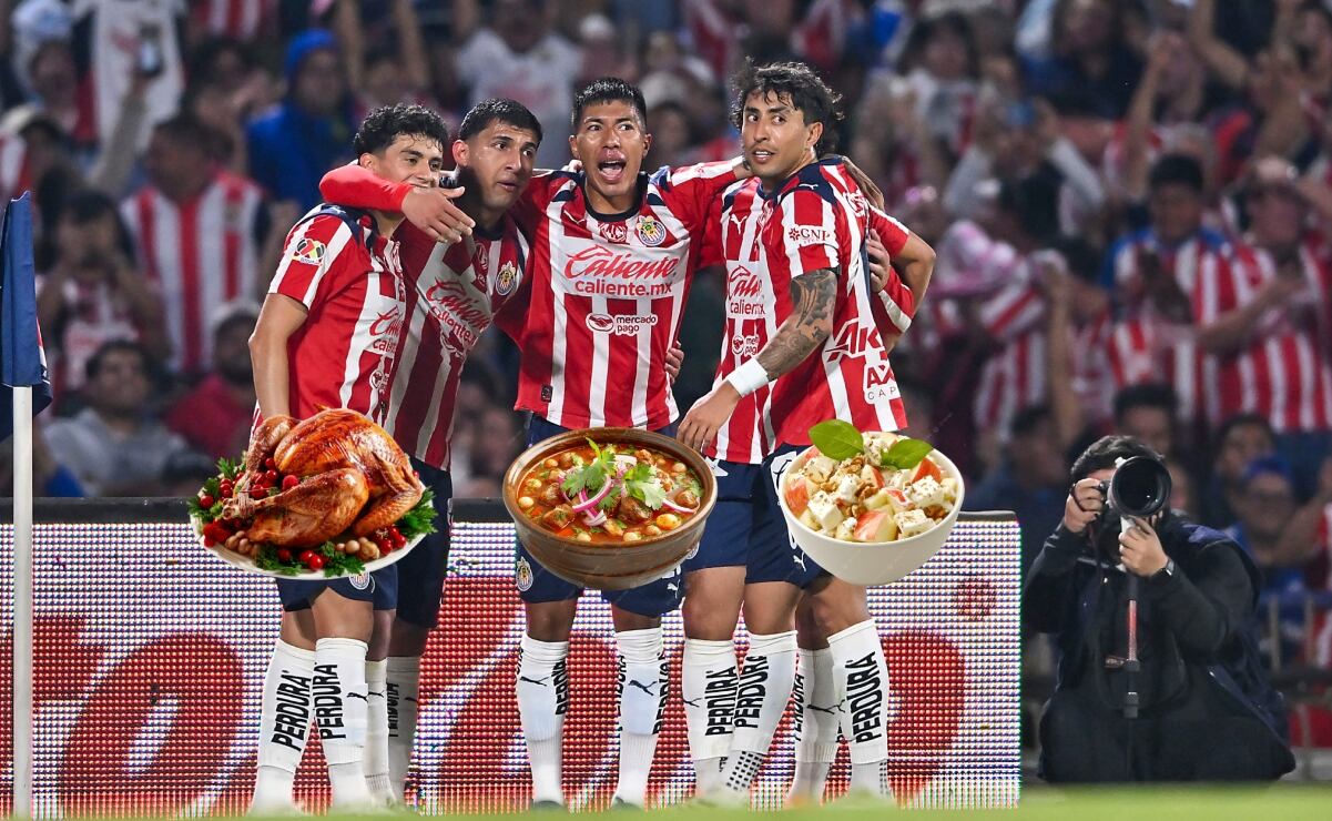 ¿Qué comen los jugadores de Chivas en Navidad?