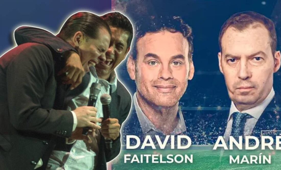 Christian Martinoli se burló del anuncio de Faitelson y André Marín en Televisa